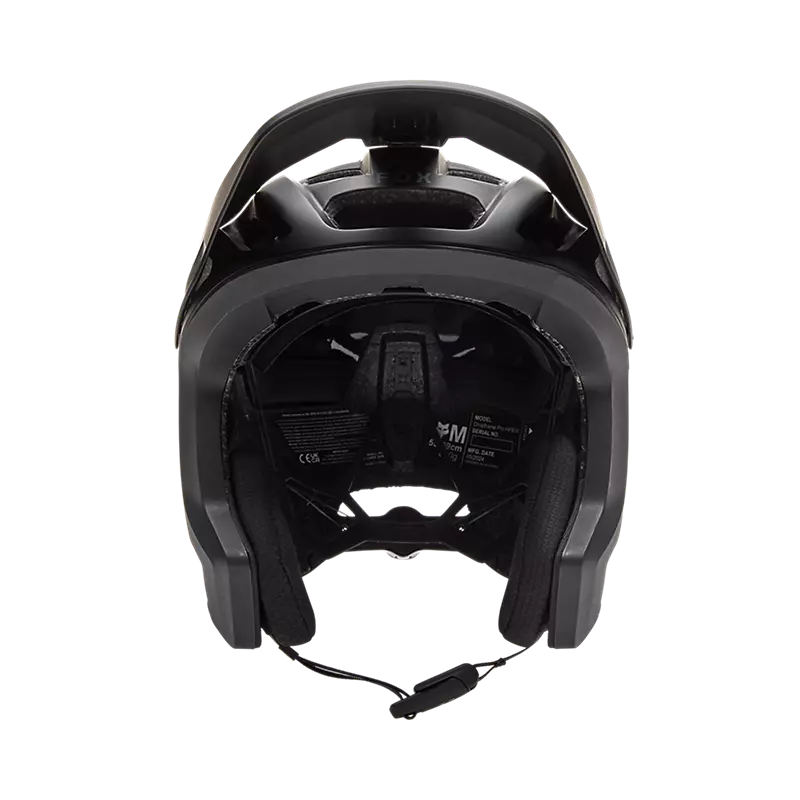 Fox Dropframe Pro Grid Helmet - Black AW25 – Biketreks