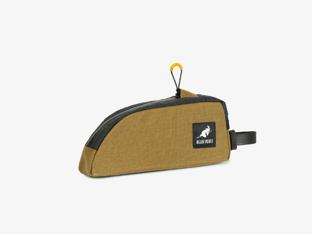 Wizard Works Go-Go Top Tube Bag - Small (0.8L) - Tan – Biketreks